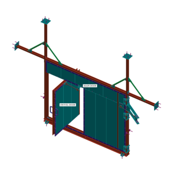Mine Ventilation Door - Mine Ventilation - AMS Haden